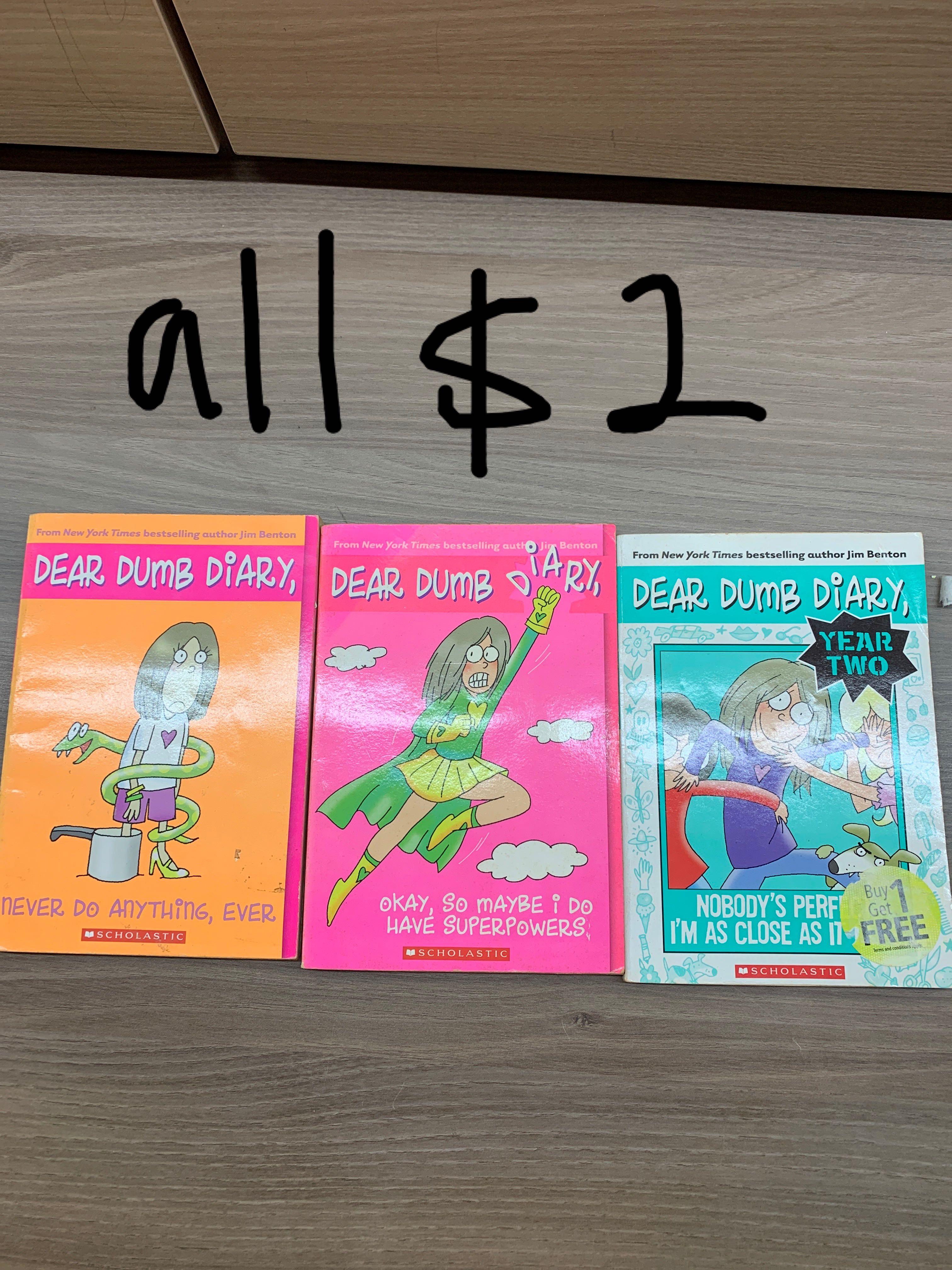 Dork Diaries and Dear Dumb Diary Books Collection, Hobbies & Toys ...