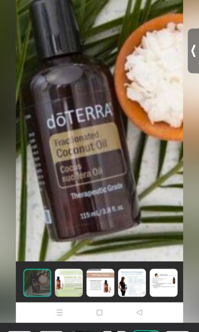 Doterra coconut oil, Beauty & Personal Care, Fragrance & Deodorants on ...
