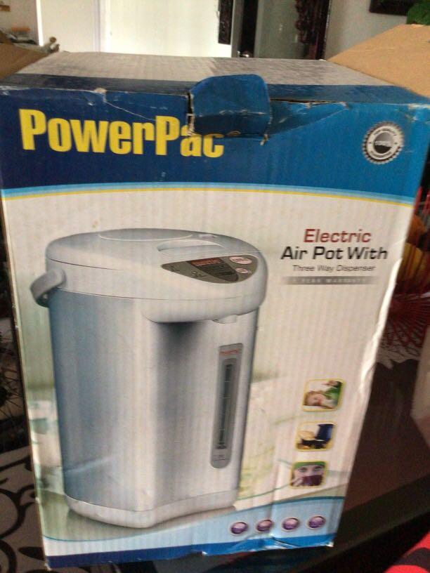 Electric air pot with three way dispenser, TV & Home Appliances ...