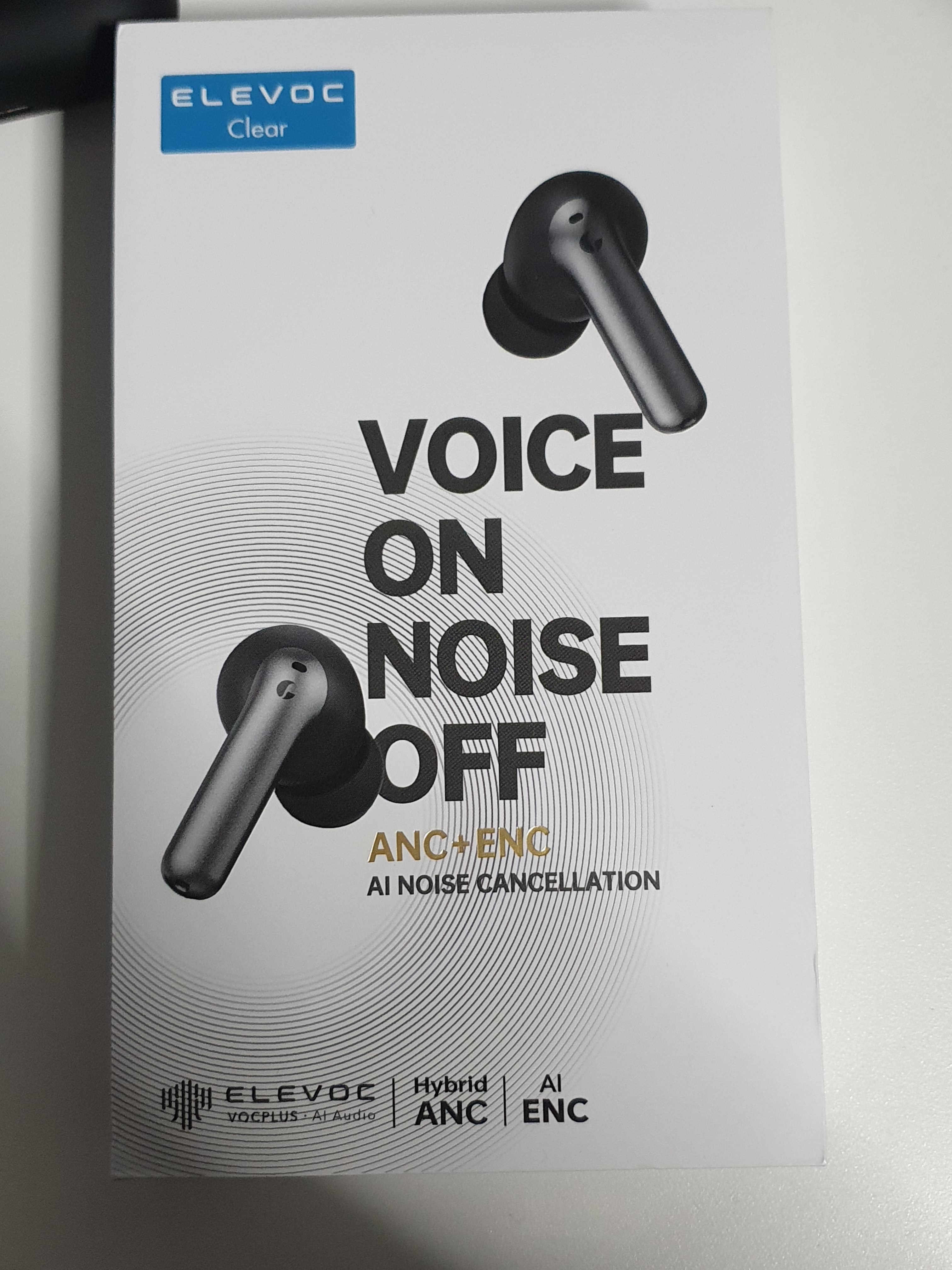 Elevoc Clear Active Noise Cancelling Wireless Earbuds, Audio, Earphones ...