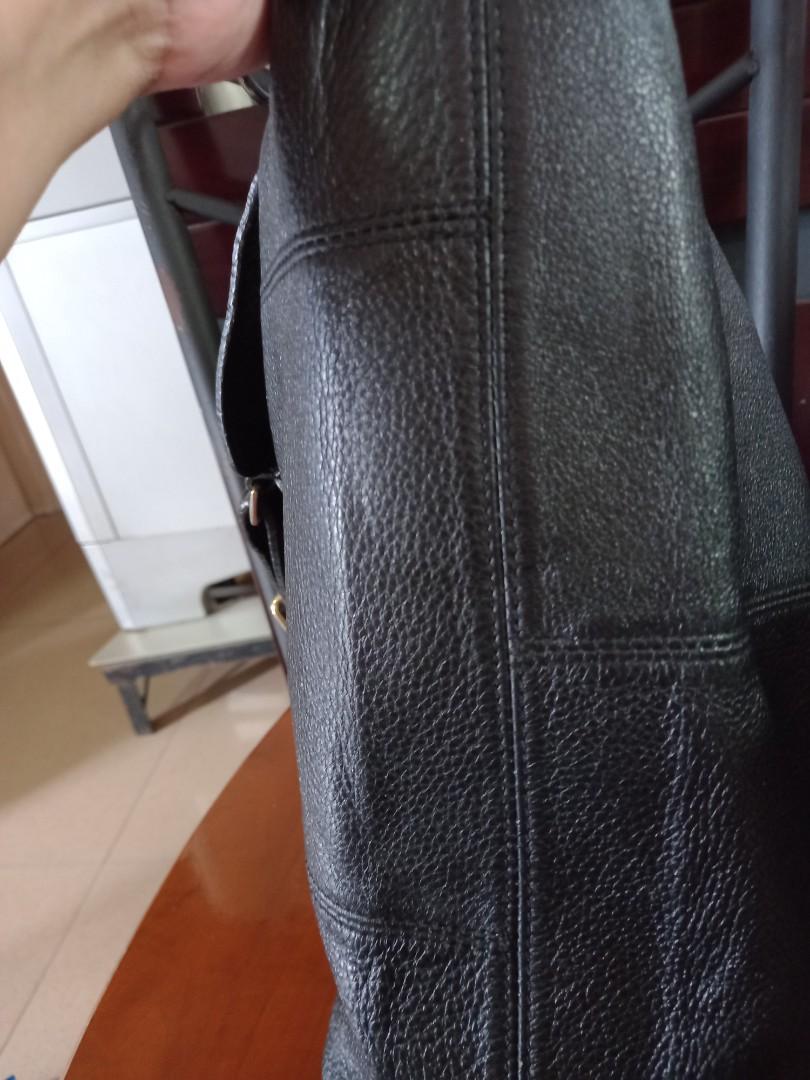 ENSOEN GENUINE LEATHER 2 WAY BAG, Luxury, Bags & Wallets on Carousell
