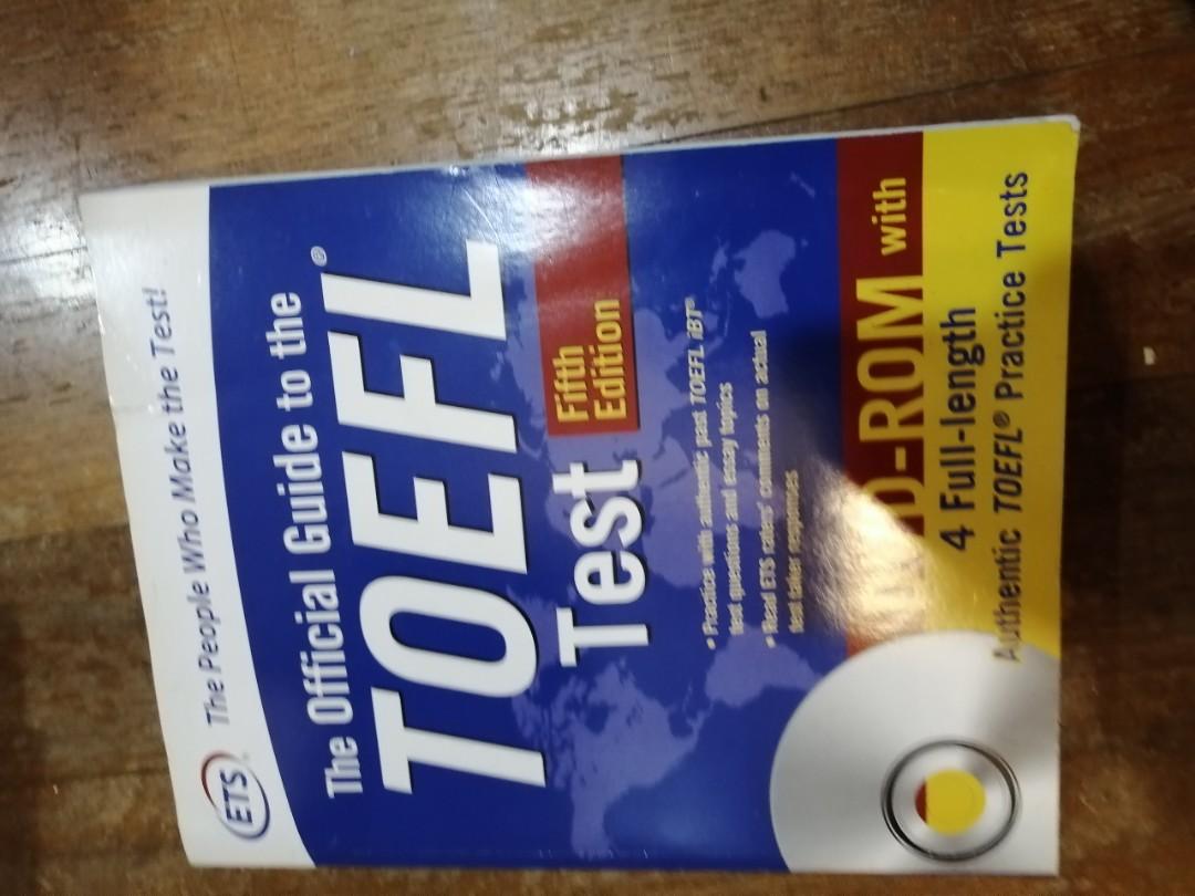 ETS officual guide to Toefl Test 5th edition, Hobbies & Toys, Books ...