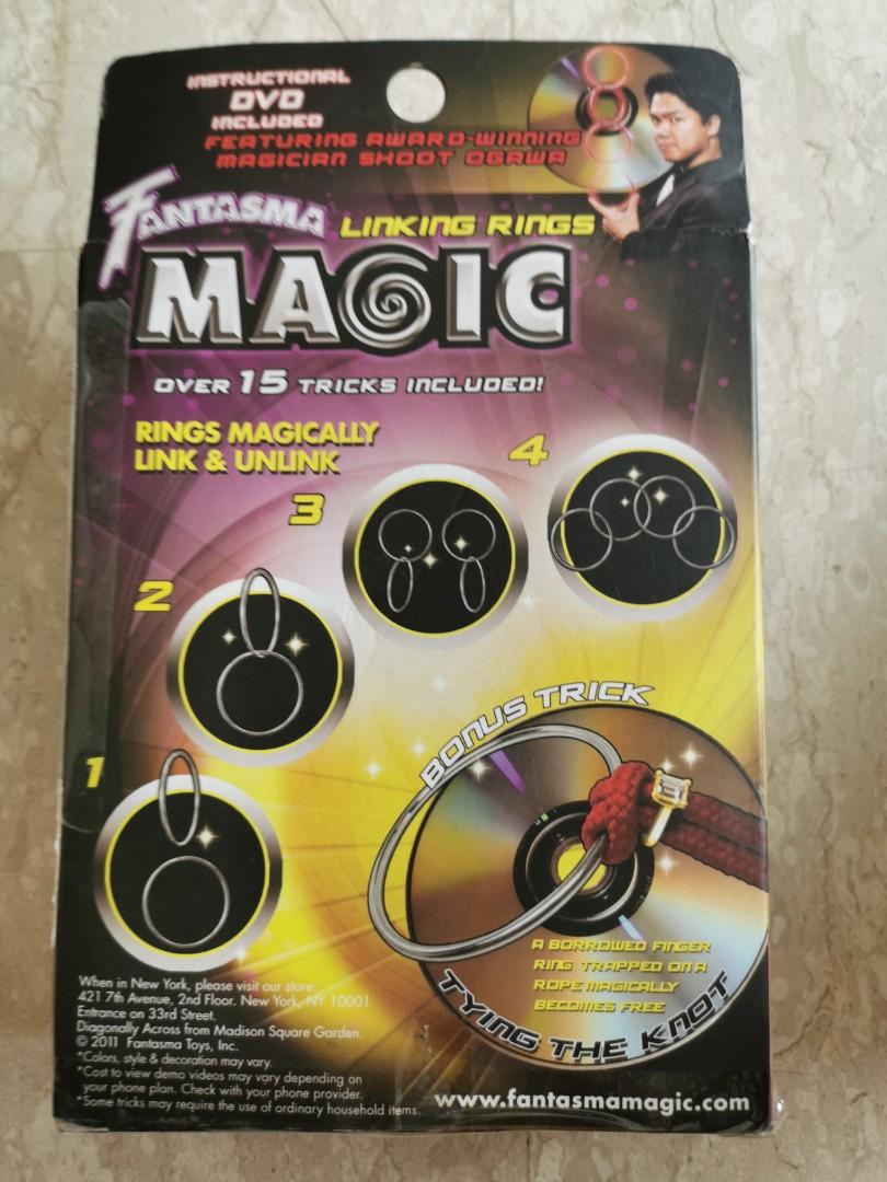 Fantasma Magic Linking Rings, Hobbies & Toys, Toys & Games on Carousell