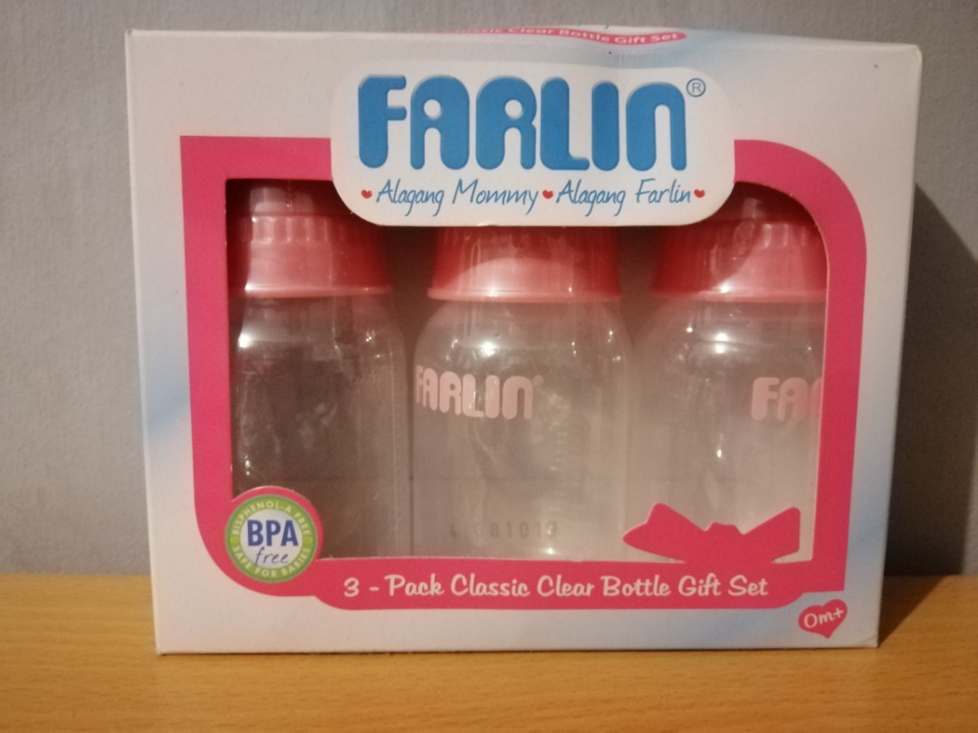 Farlin Feeding Bottles Set of 3, Babies & Kids, Nursing & Feeding ...