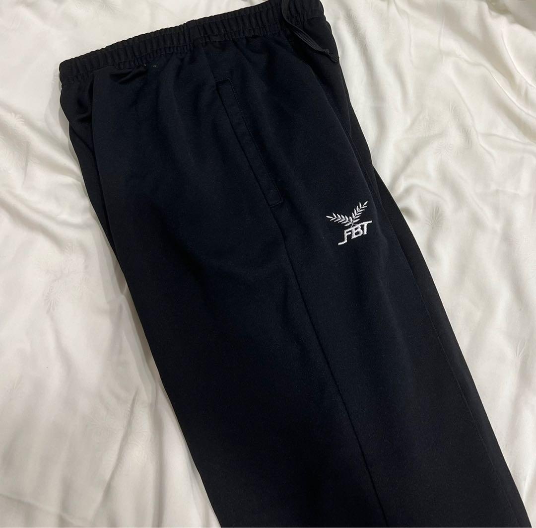 FBT Black Track Pants, Women's Fashion, Bottoms, Other Bottoms on Carousell