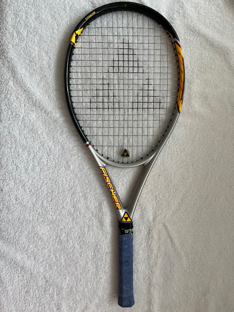 Fischer Tennis Raquet, Sports Equipment, Sports & Games, Racket & Ball ...