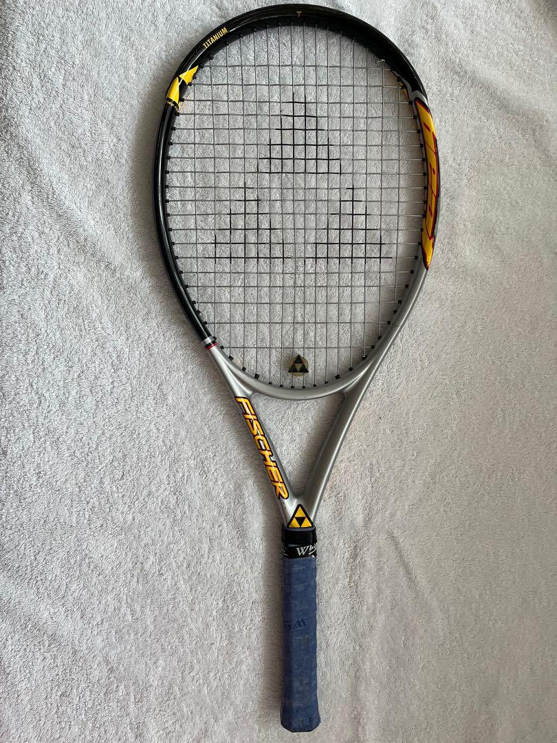 Fischer Tennis Raquet, Sports Equipment, Sports & Games, Racket & Ball ...