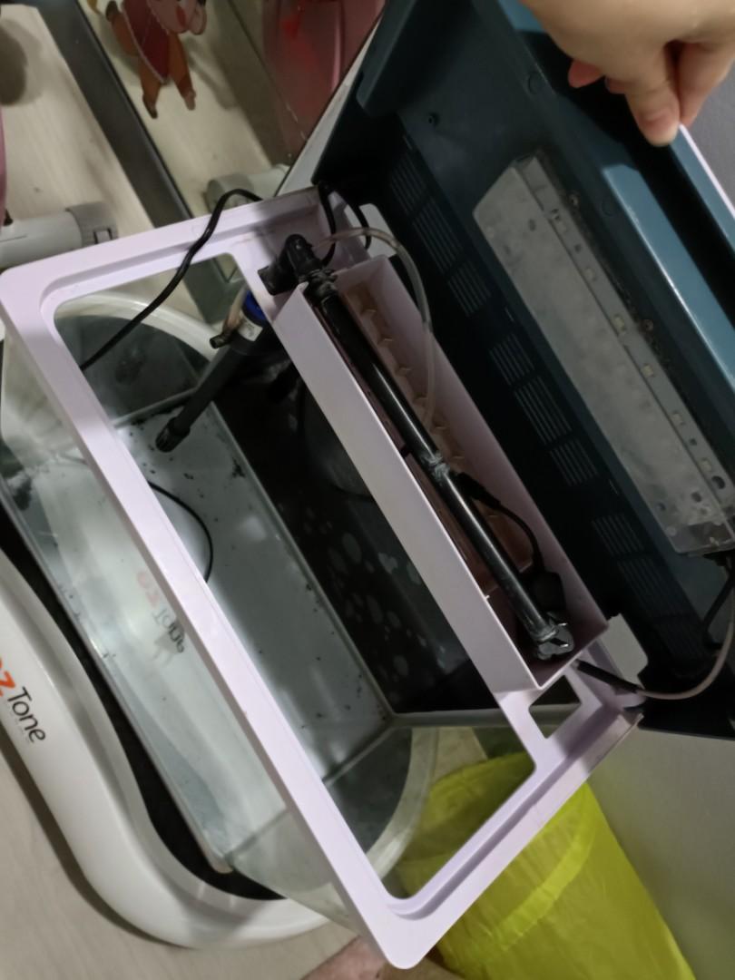 Fish Tank 46cm L x 43cm H x 25cm W, Pet Supplies, Homes & Other Pet ...