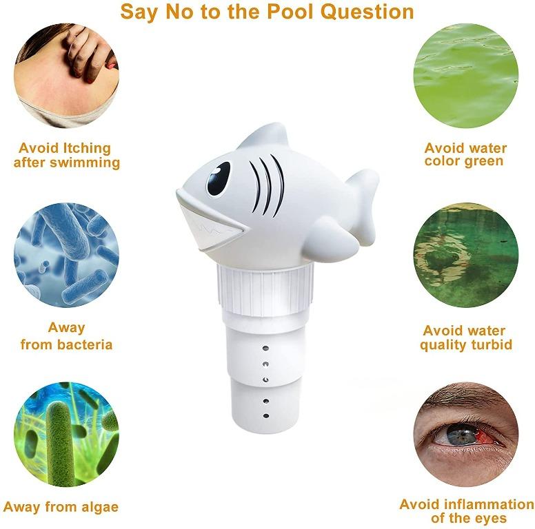 Floating Pool Dispenser,Chlorine Floater for Hot Tub,Pool Chemical ...