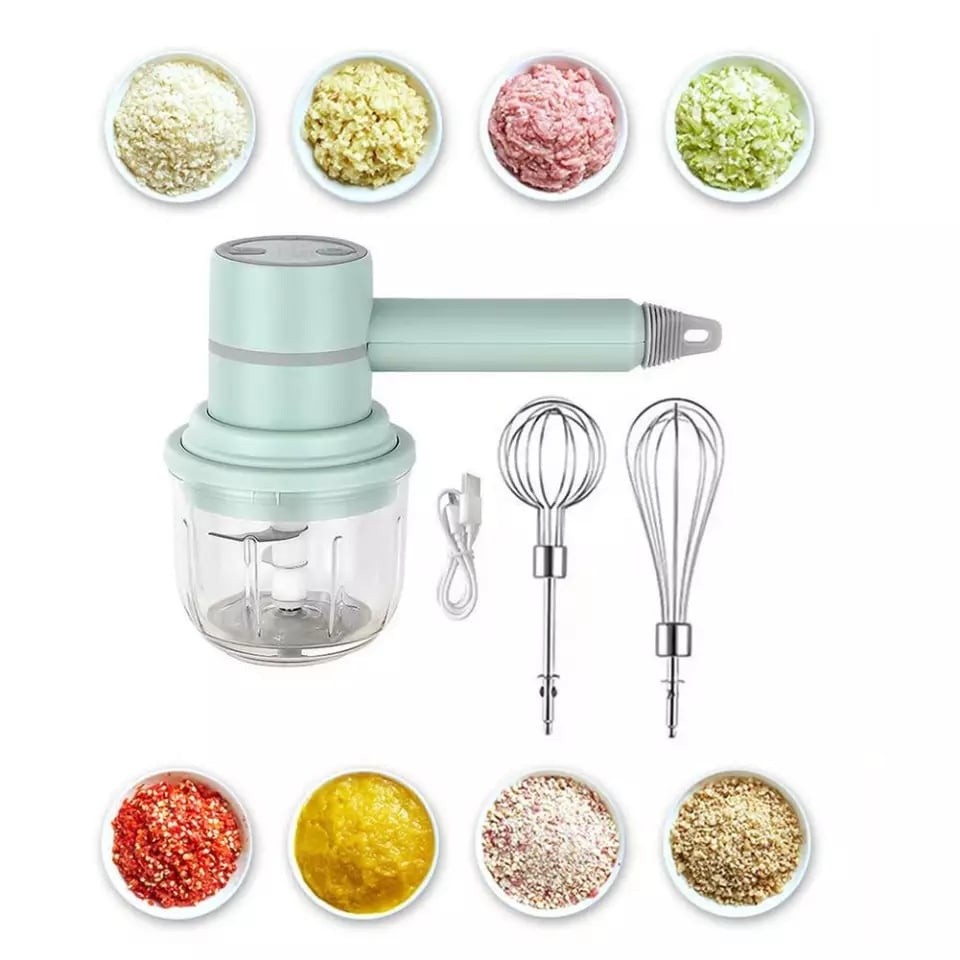Electric Handheld Mixer and Chopper 2-in-1, TV & Home Appliances ...