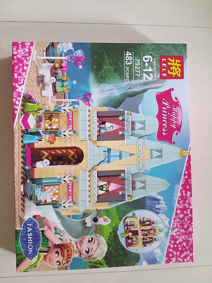 Frozen Elsa bricks like Lego, Hobbies & Toys, Toys & Games on Carousell