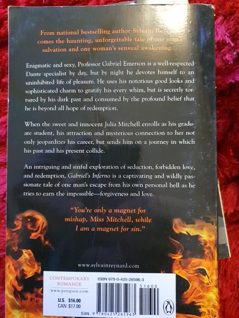Gabriel's Inferno by Sylvain Reynard, Hobbies & Toys, Books & Magazines ...