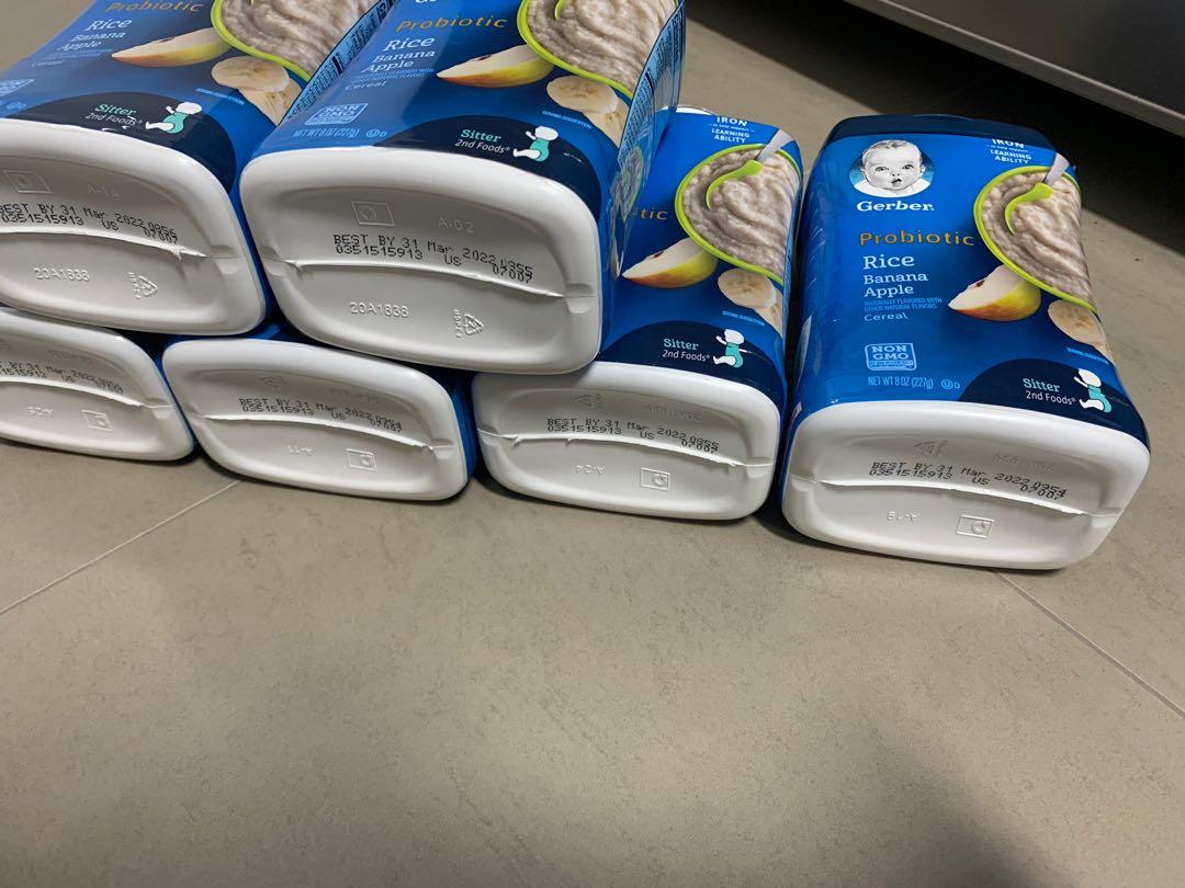 Gerber Rice Banana Apple, Babies & Kids, Nursing & Feeding, Weaning ...