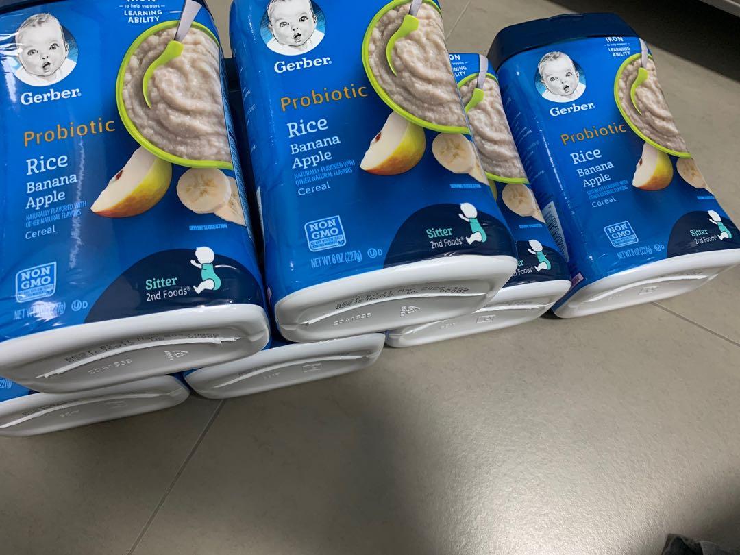 Gerber Rice Banana Apple, Babies & Kids, Nursing & Feeding, Weaning ...