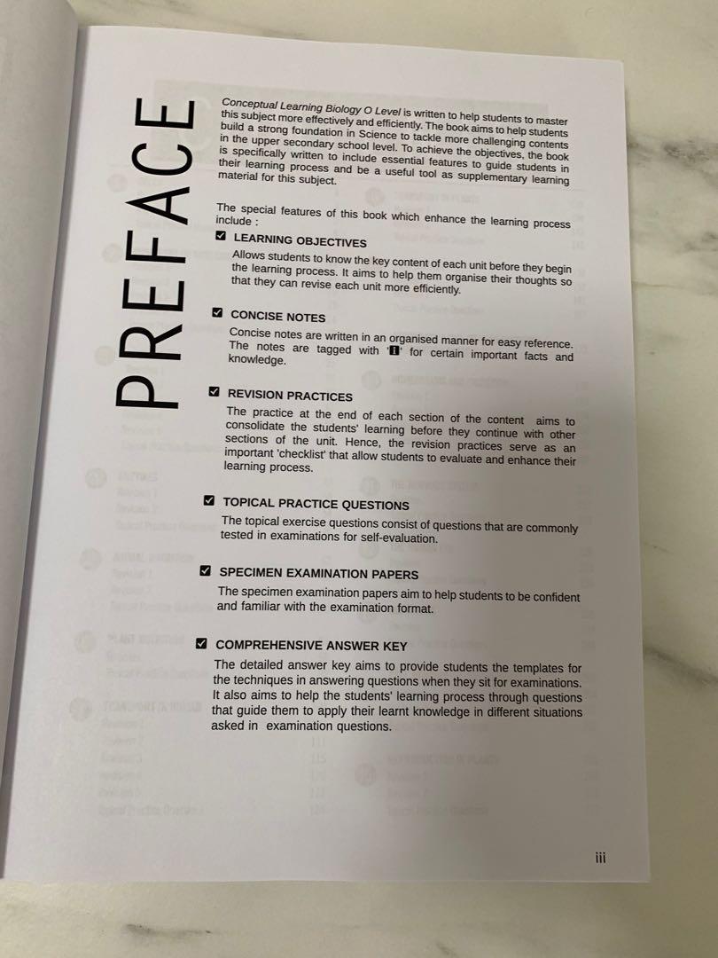 GLM Biology Conceptual Learning O LEVEL, Hobbies & Toys, Books ...