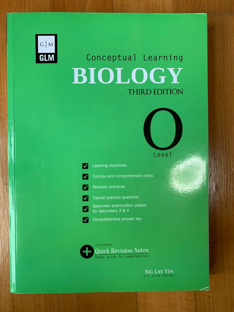 GLM Biology Conceptual Learning O LEVEL, Hobbies & Toys, Books ...