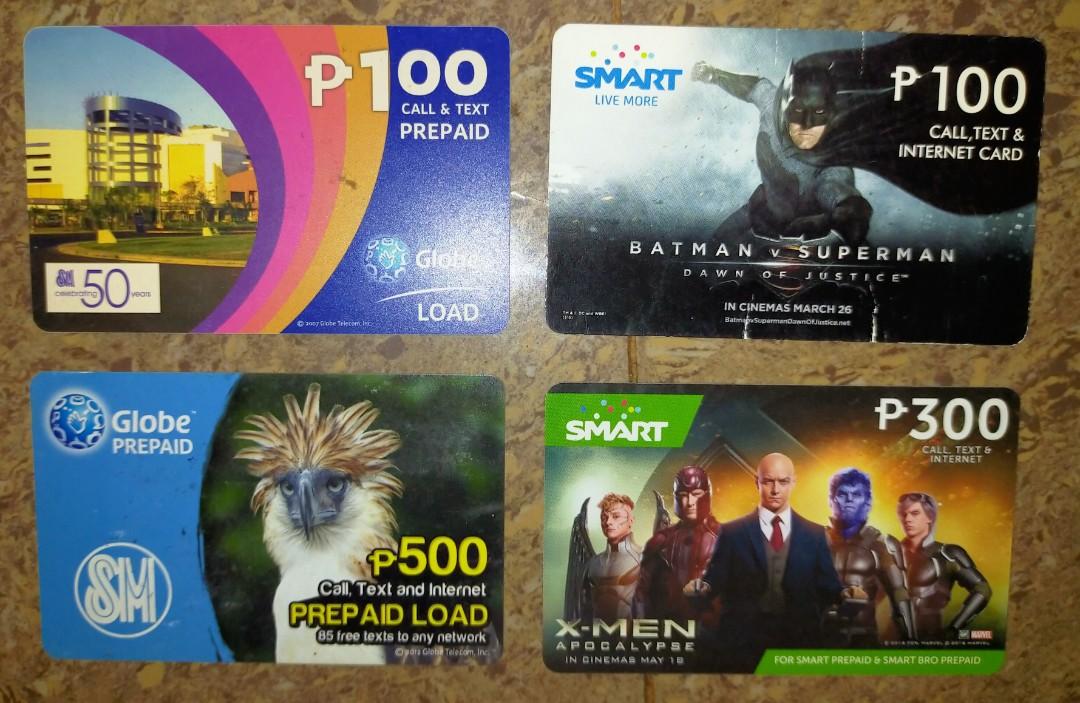 Globe/Smart Prepaid Call Card Collectibles/Limited Editions (SOLD na po ...