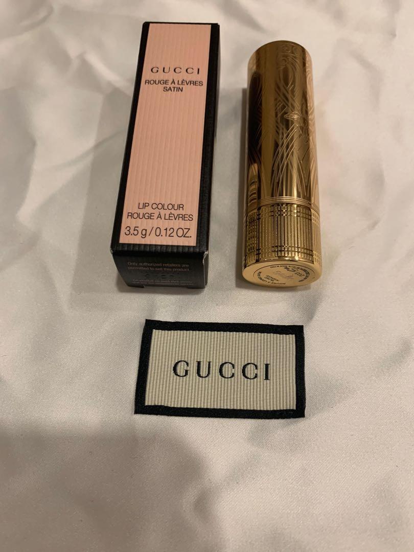 Gucci 203 Mildred Rosewood Color Lipstick, Beauty & Personal Care, Face ...