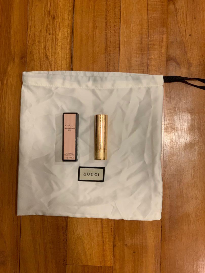 Gucci 203 Mildred Rosewood Color Lipstick, Beauty & Personal Care, Face ...