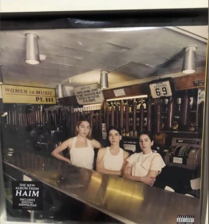 Haim women in music iii black vinyl, Hobbies & Toys, Music & Media, CDs ...