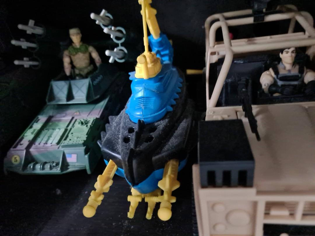 HASBRO GI JOE BARRACUDA / DEVILFISH / DESERT FOX / DESERT STRIKER ...