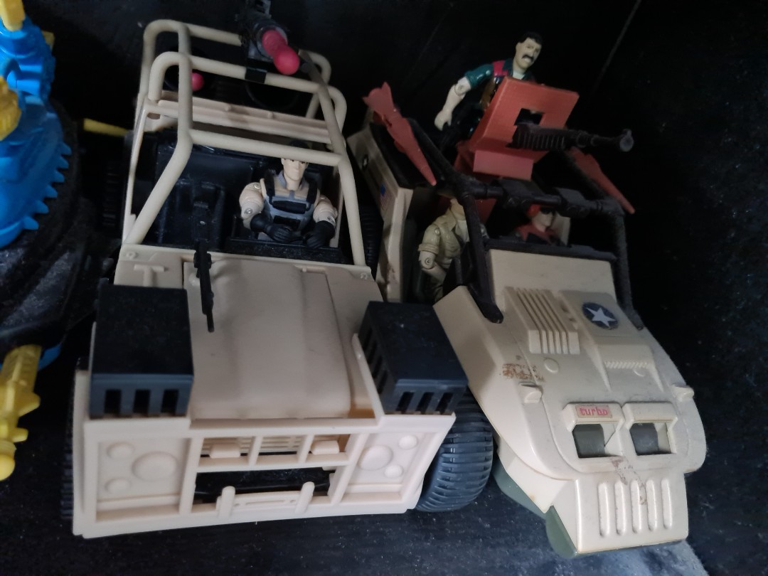 HASBRO GI JOE BARRACUDA / DEVILFISH / DESERT FOX / DESERT STRIKER ...