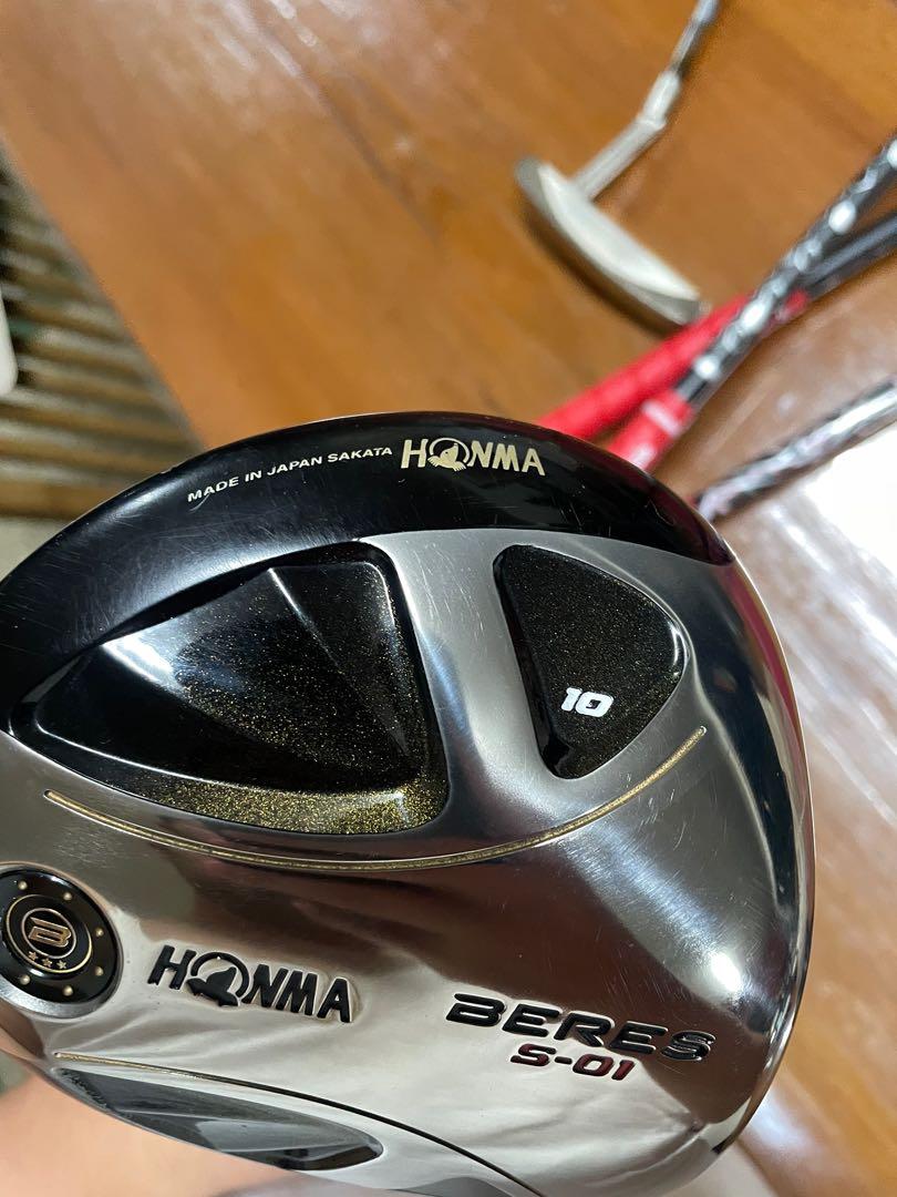 Honma Beres s01 3 star driver, Sports Equipment, Sports & Games, Golf ...