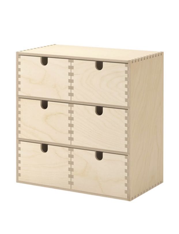 IKEA MOPPE Mini Chest of Drawers, Furniture & Home Living, Furniture ...