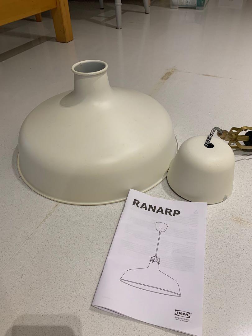 IKEA RANARP Pendant Light, Furniture & Home Living, Lighting & Fans ...