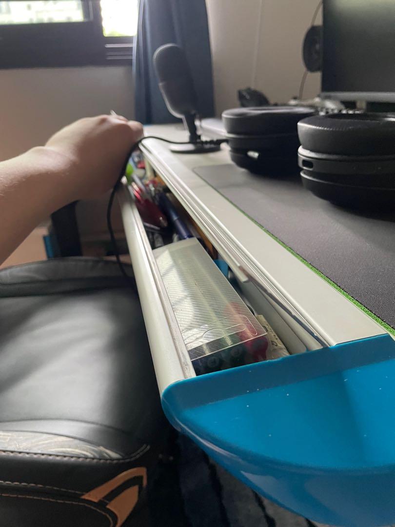 IMPACT Ergonomic study table, Furniture & Home Living, Furniture ...