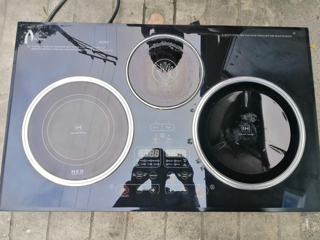 Induction cooker triple plate price 3500 pesos makati pick up ...