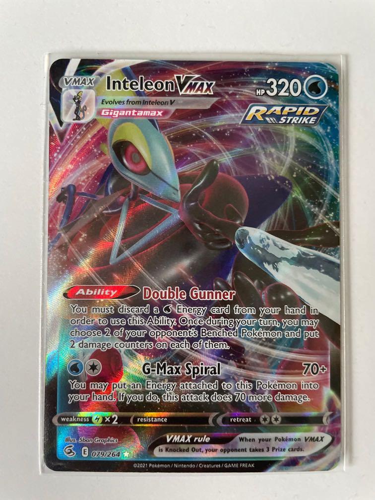 Inteleon VMAX 079/264, Hobbies & Toys, Memorabilia & Collectibles ...