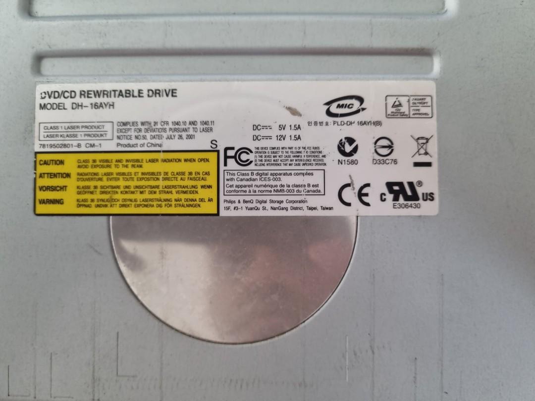 Internal DVD Drive, Computers & Tech, Parts & Accessories, Computer ...