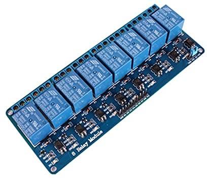 JBtek 8 Channel DC 5V Relay Module for Arduino Raspberry Pi DSP AVR PIC ...