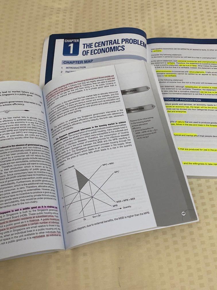 JC Economics textbooks, Hobbies & Toys, Books & Magazines, Assessment ...
