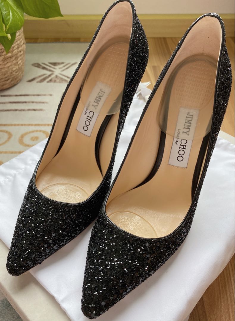 Jimmy Choo Romy 100 pumps, Luxury, Sneakers & Footwear on Carousell