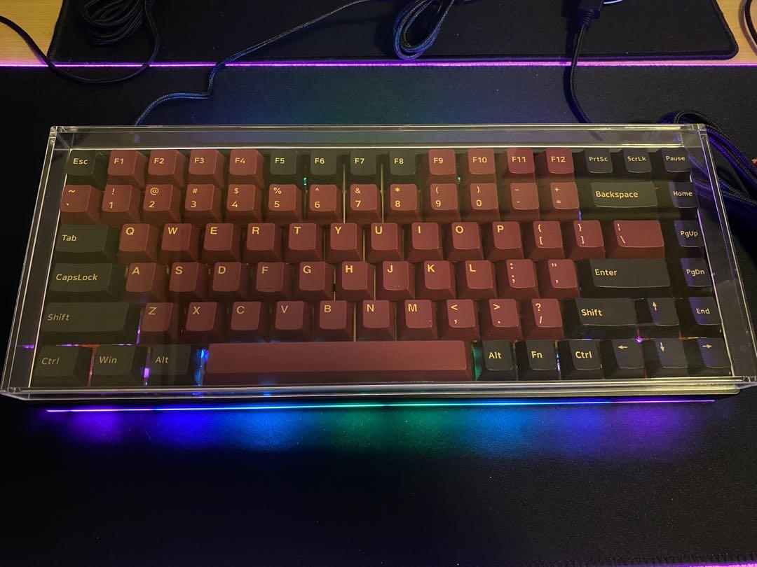 KBD75V2 Custom Keyboard GMK Red Samurai, Computers & Tech, Parts ...