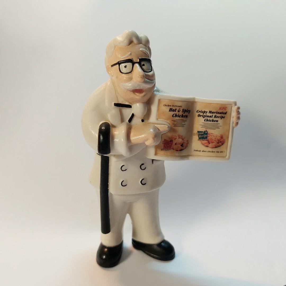 [RESERVED] KFC Colonel Sanders Figure Toy Collectible Set, Hobbies ...