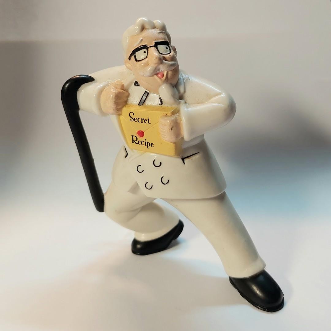 [RESERVED] KFC Colonel Sanders Figure Toy Collectible Set, Hobbies ...