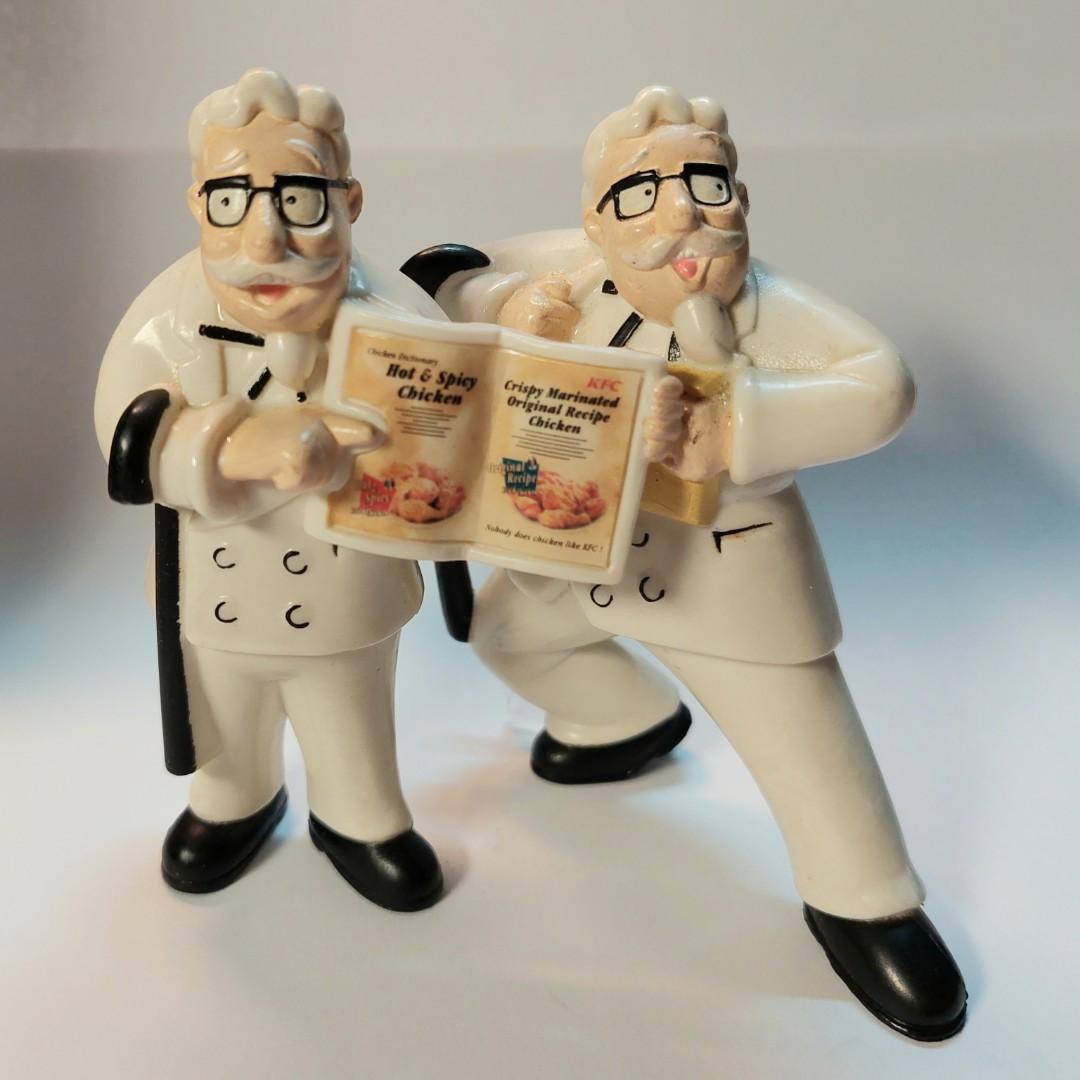 [RESERVED] KFC Colonel Sanders Figure Toy Collectible Set, Hobbies ...
