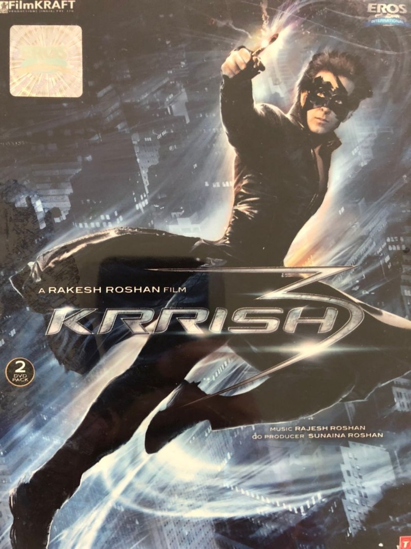 KRRISH 3, Hobbies & Toys, Music & Media, CDs & DVDs on Carousell