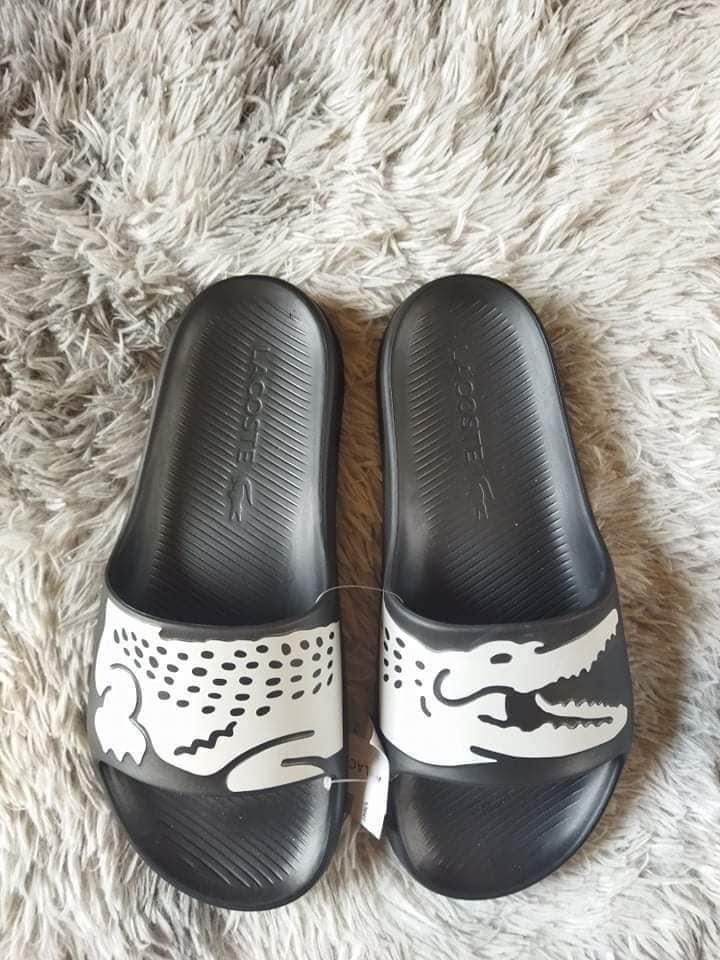 Lacoste Slide!!!, Men's Fashion, Footwear, Slippers & Slides on Carousell