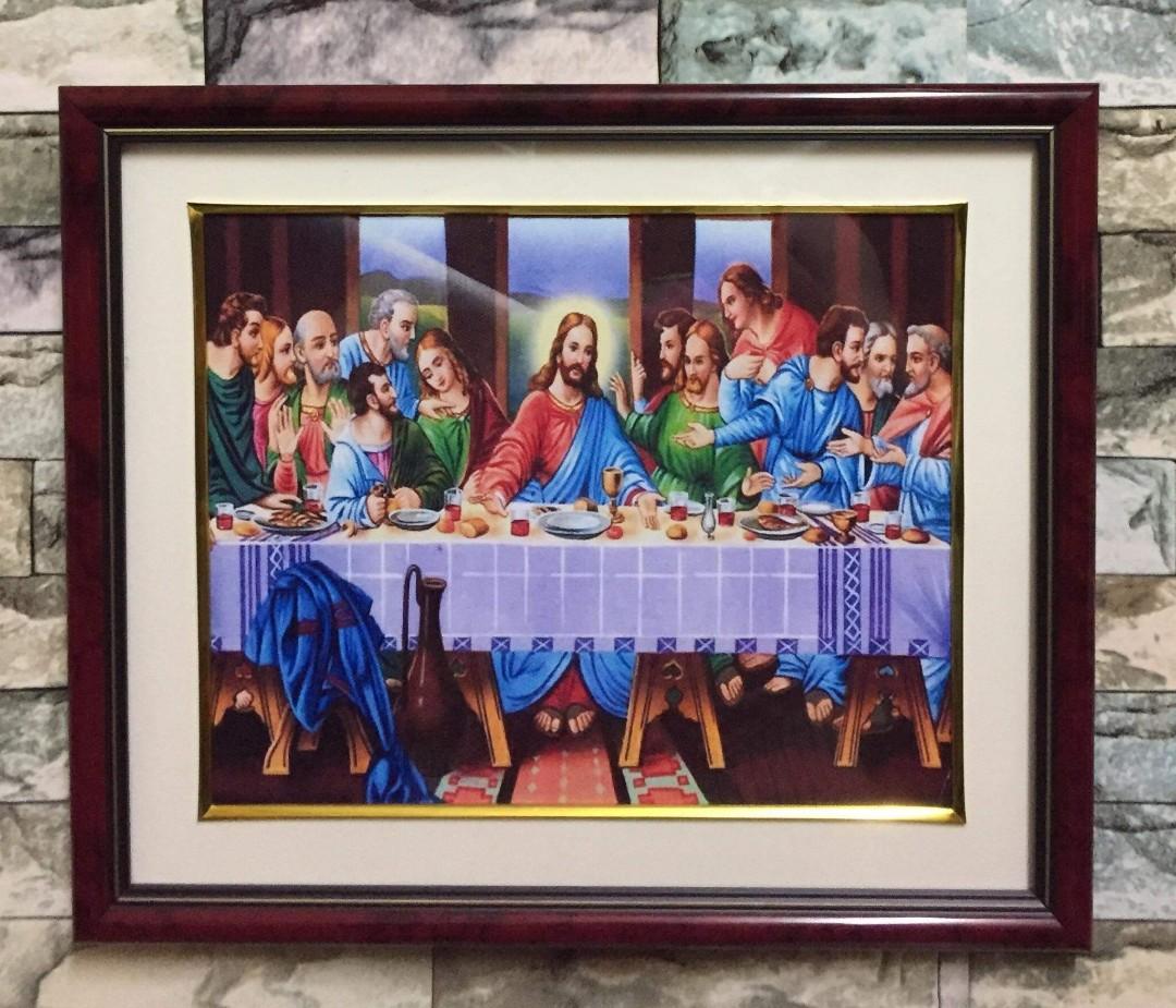 LAST SUPPER FRAME, Furniture & Home Living, Home Decor, Frames ...