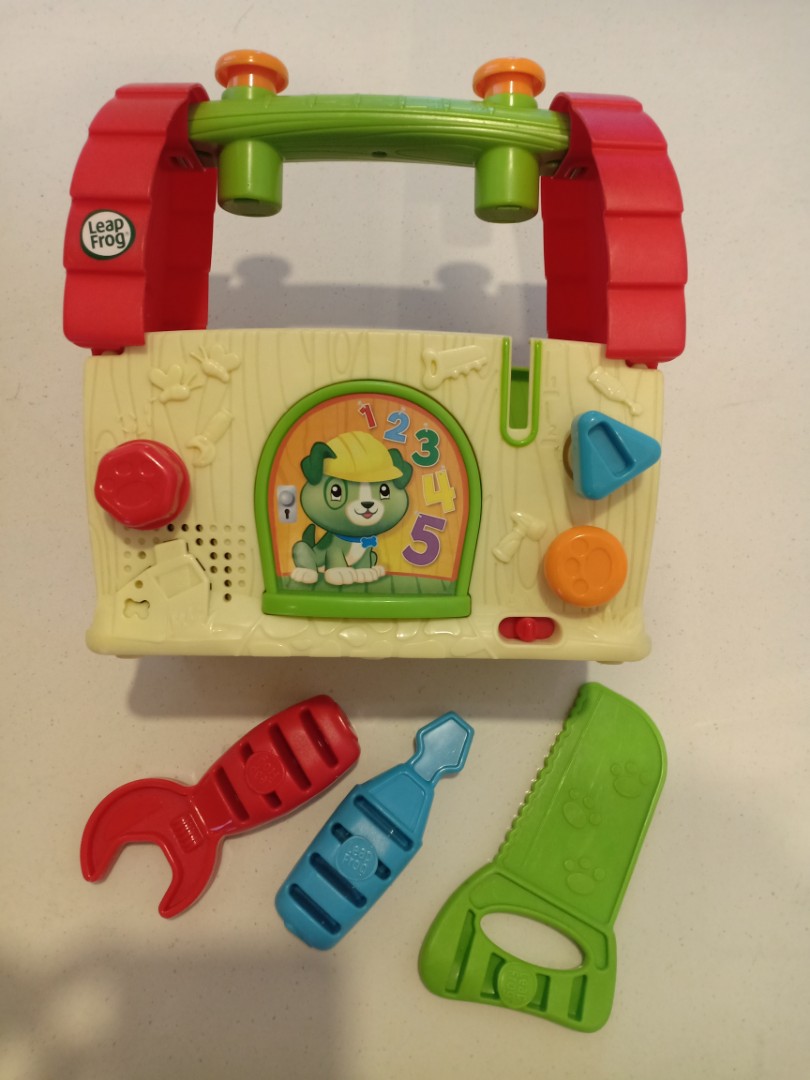 leapfrog Scout's building carpenter toy, Hobbies & Toys, Toys & Games ...