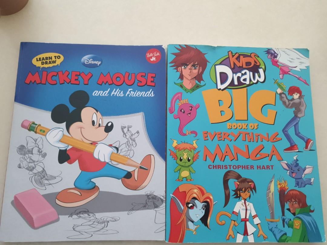 Learn to draw Disney mickey mouse and kids draw book of everything ...