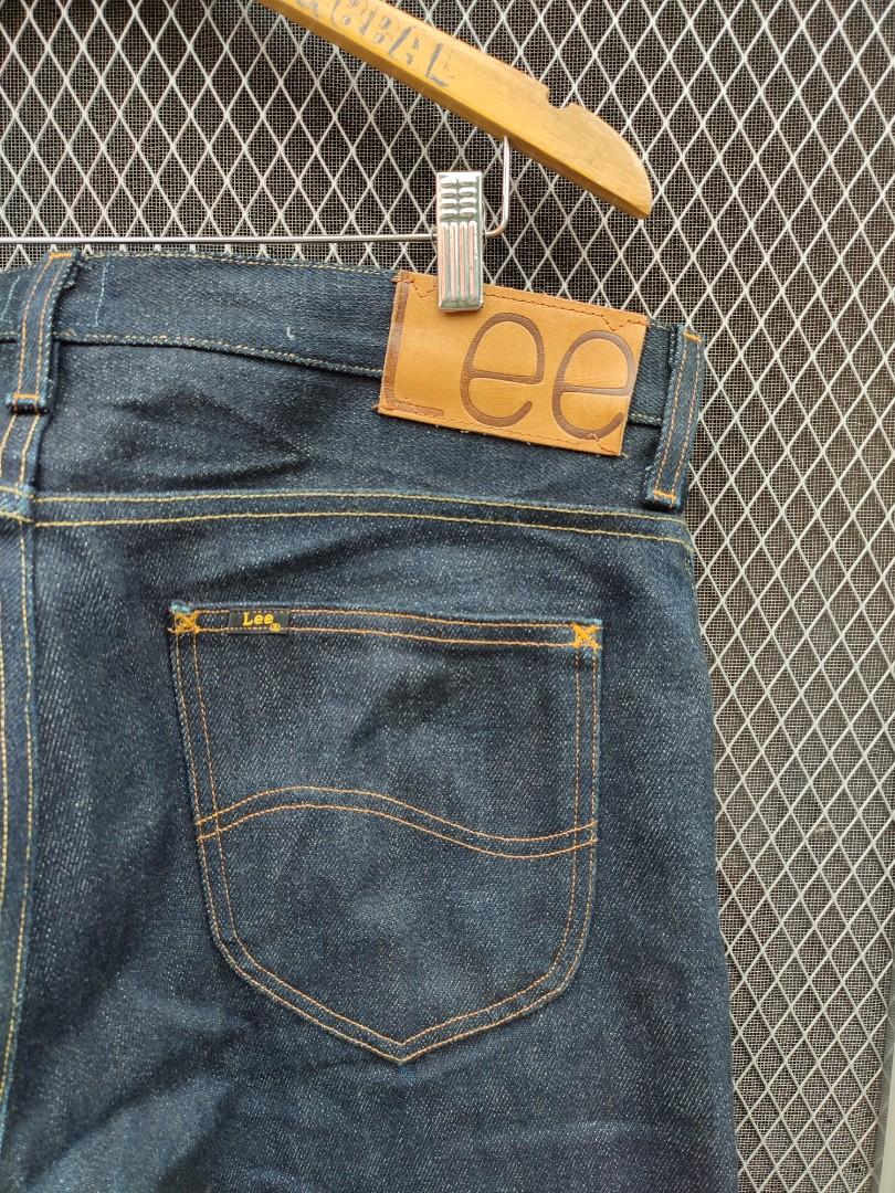 lee 101z 19oz selvedge, Men's Fashion, Bottoms, Jeans on Carousell