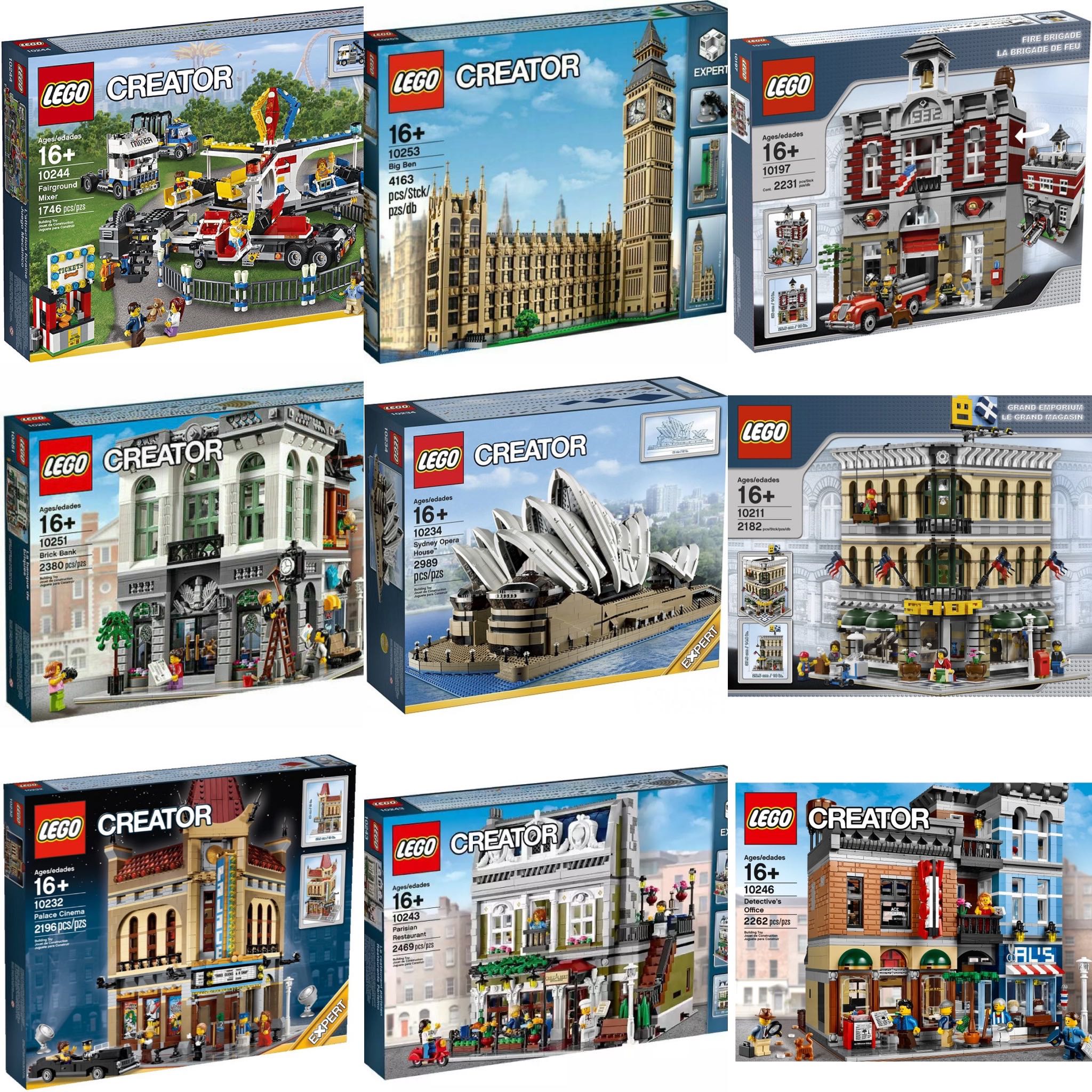 RARE LEGO Modular Sets + Others, Hobbies & Toys, Toys & Games on Carousell
