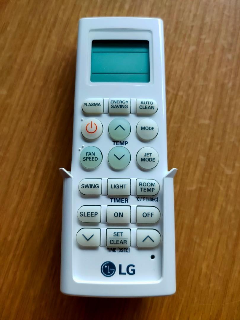 LG Air-Con Remote Control, TV & Home Appliances, Air Conditioners ...