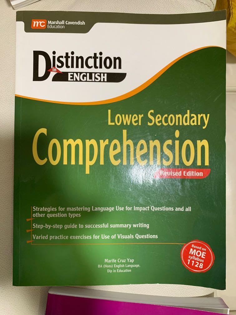Lower Secondary Comprehension, Hobbies & Toys, Books & Magazines ...