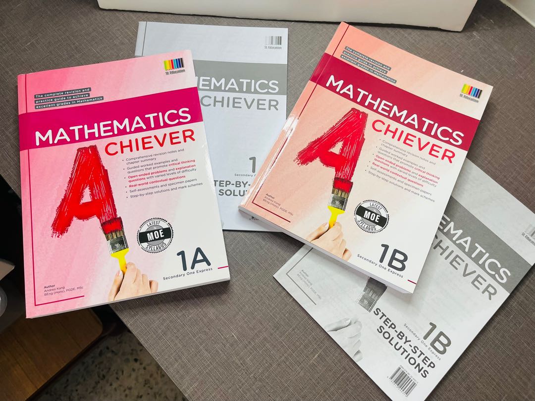 MATHEMATICS ACHIEVER 1A & 1B - EXPRESS, Hobbies & Toys, Books ...